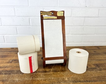 18 Vintage Wooden Wall Memo Paper Roll Holder With Fruit Theme for ...