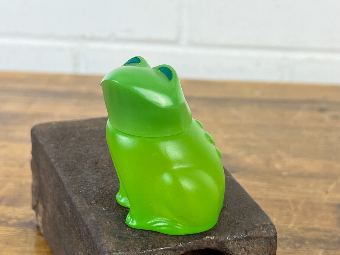 1970s Avon Green Frog Perfume Bottle Figurine Decanter Vintage - Etsy