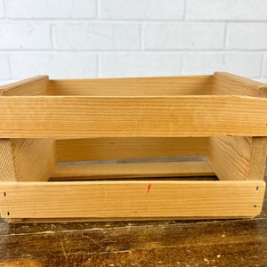 Vintage Napa Valley Wood Storage Display Container or CD Holder Storage ...