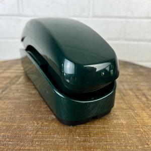 1990s Vintage Dark Green Telephone by Conair Retro Phone Telephone With ...