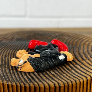 1980s Vintage Smurf Gargamel Magnet Retro Villain Refrigerator Magnet ...