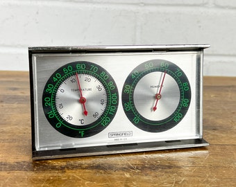 Vintage Honeywell Tabletop Weather Station With Barometric Pressure ...