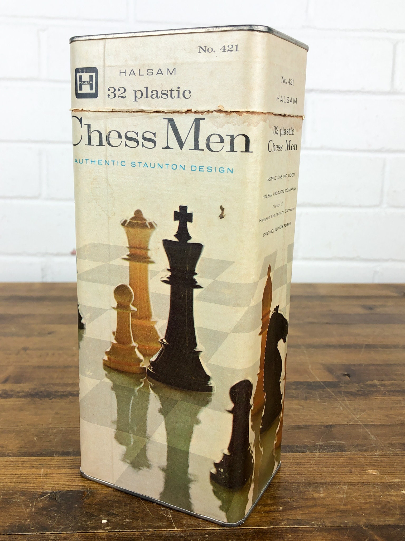 Vintage Chess Box Display Authentic Vintage Old Chess Pieces - Etsy.de