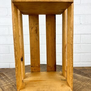 Vintage Napa Valley Wood Storage Display Container or CD Holder Storage ...