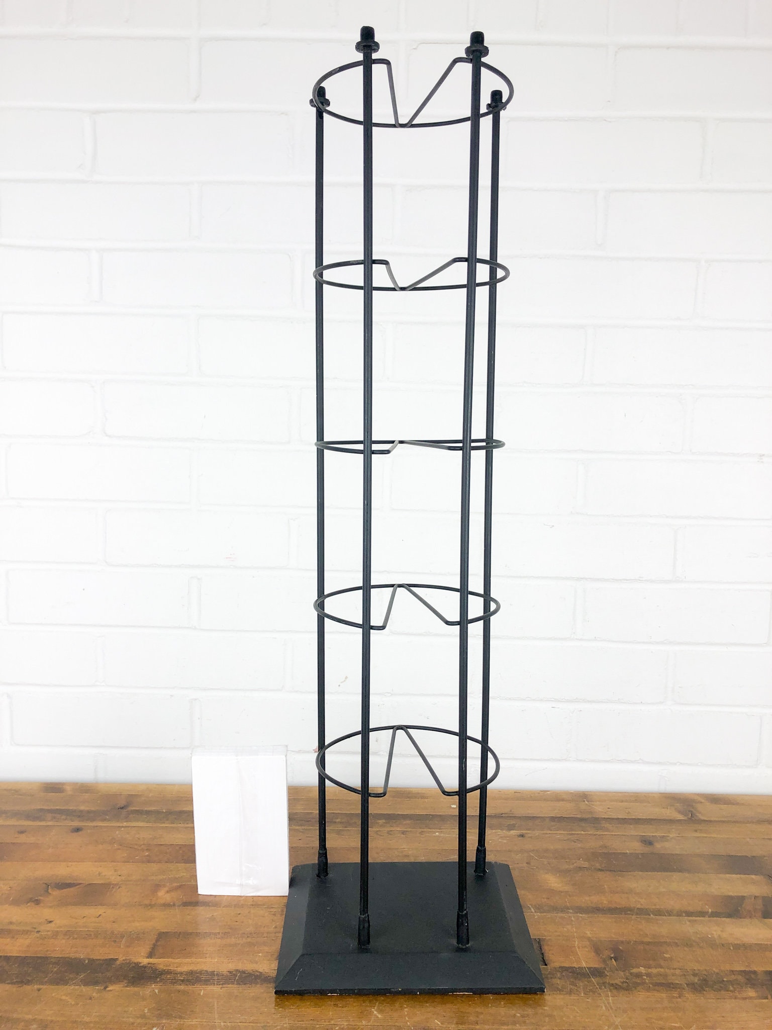 Standing Vintage Wood and Metal Compact Disc Holder Storage | Etsy