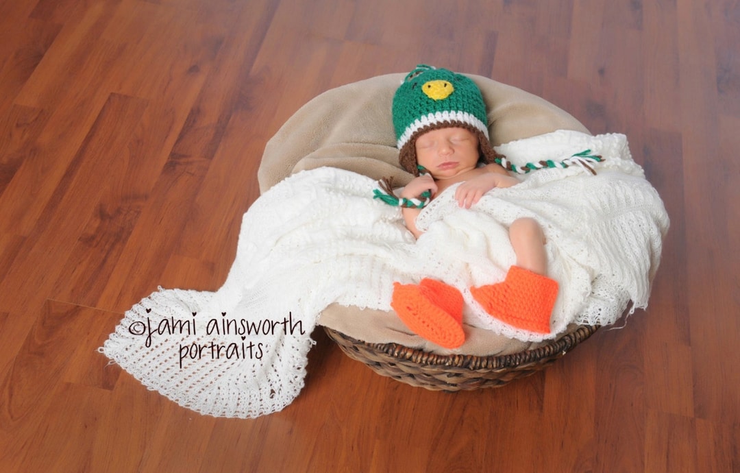 Mallard Duck Halloween Costume or Newborn Photography Prop Makes Great ...