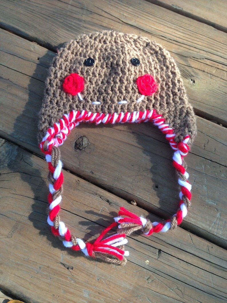 Gingerbread Beanies, Gingerbread Hats, Twin Hats, Twin Beanies ...