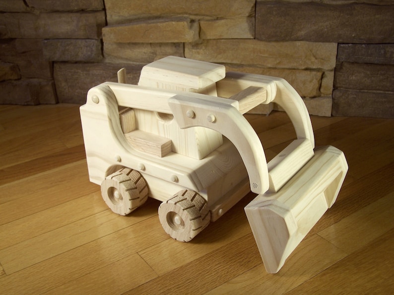 Handmade Wooden Bobcat Toy | Etsy