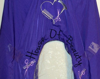 Custom salon cape | Etsy
