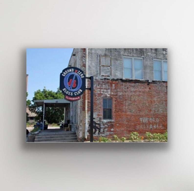 Ground Zero Photo Mississippi Photo Blues Club Building - Etsy