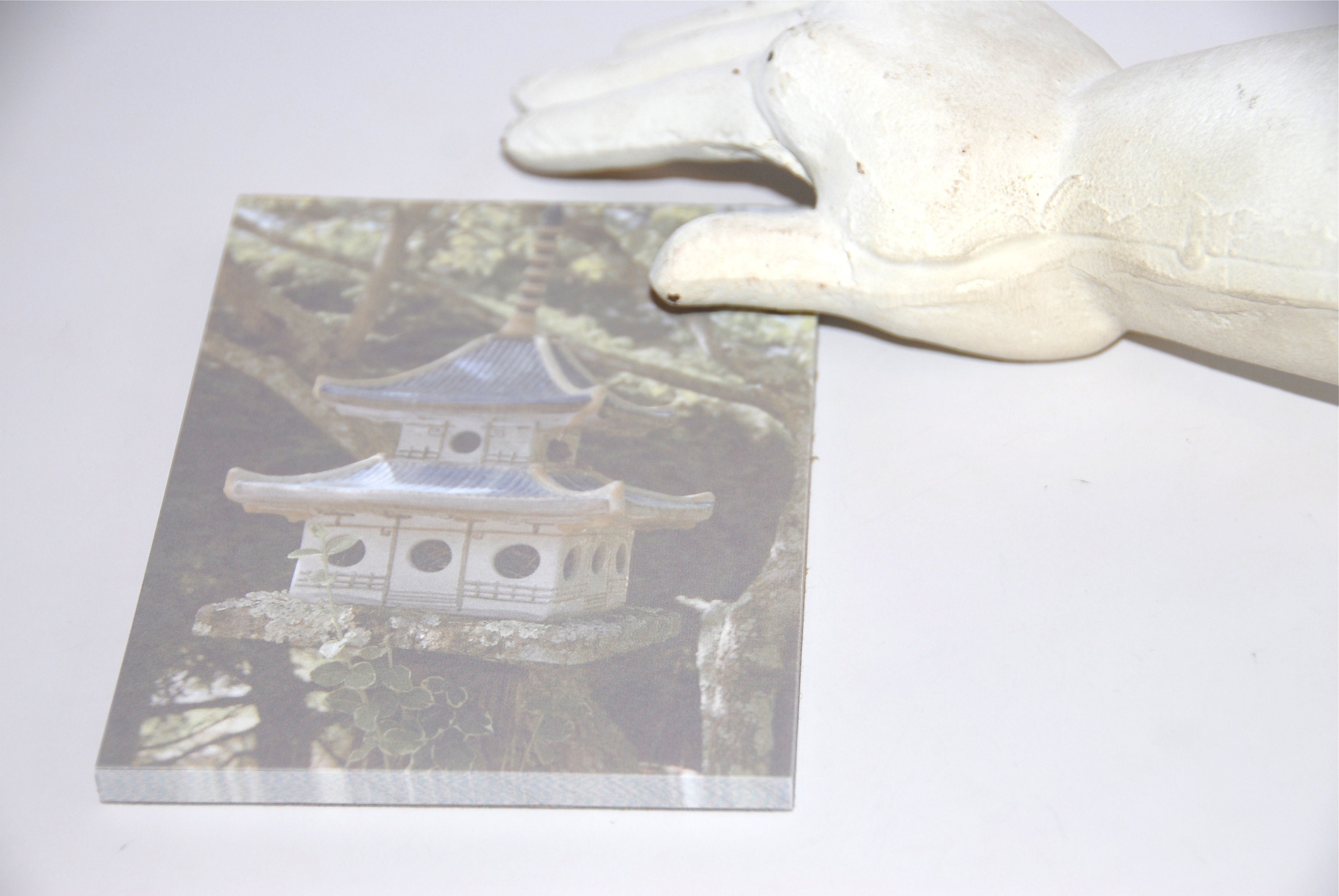 Asian Birdhouse Notepad