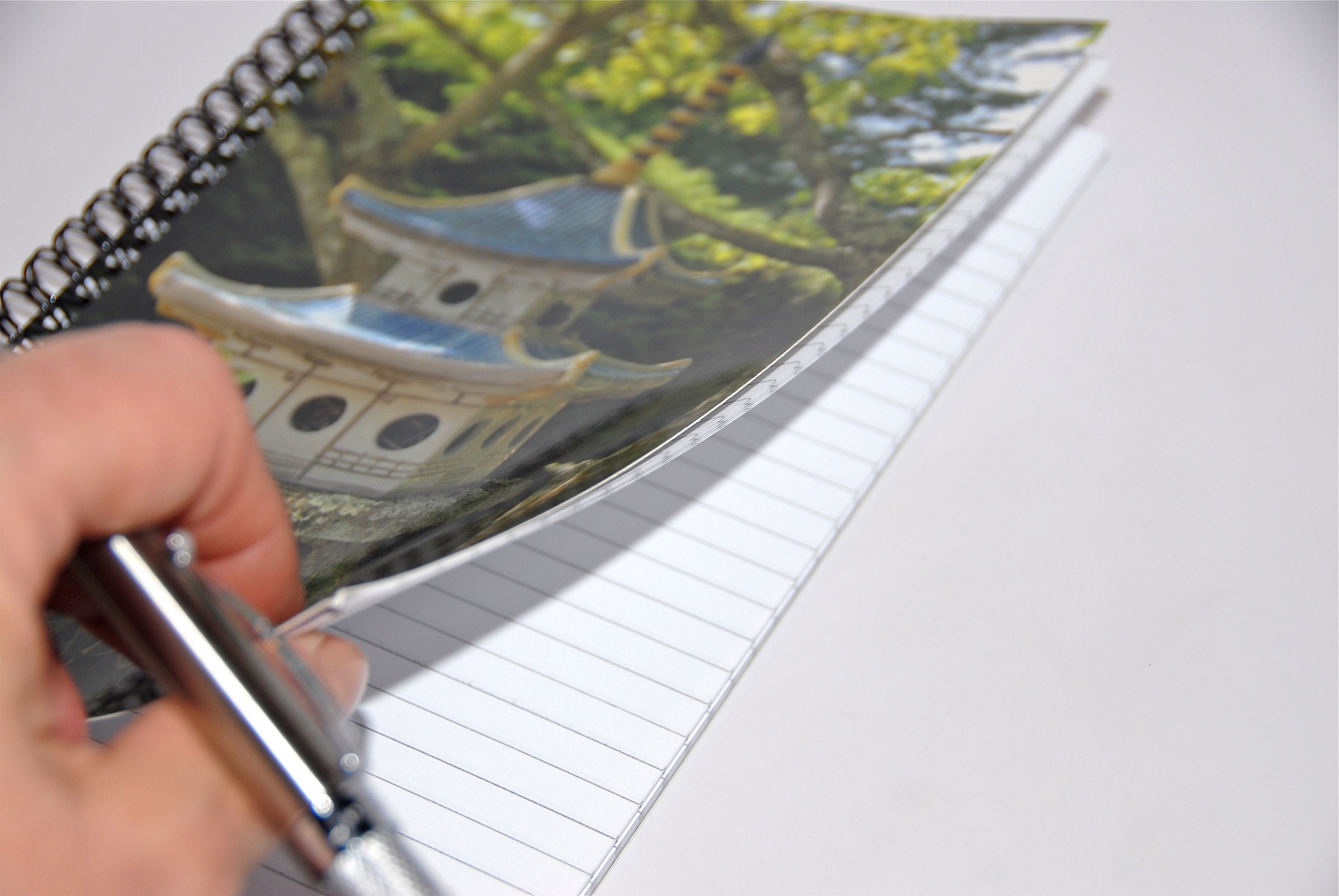 Asian Birdhouse Notebook