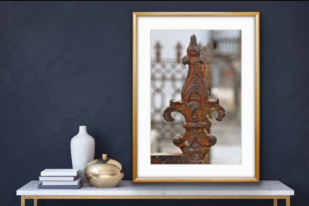 Fleur De Lis Photograph New Orleans Ironwork Art Therdbcollection Renee ...