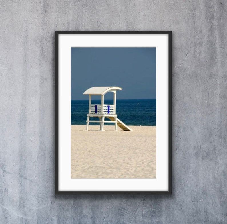 Lifeguard Stand Photo Gulf Photography Sand and Surf Beach Decor Gulf ...