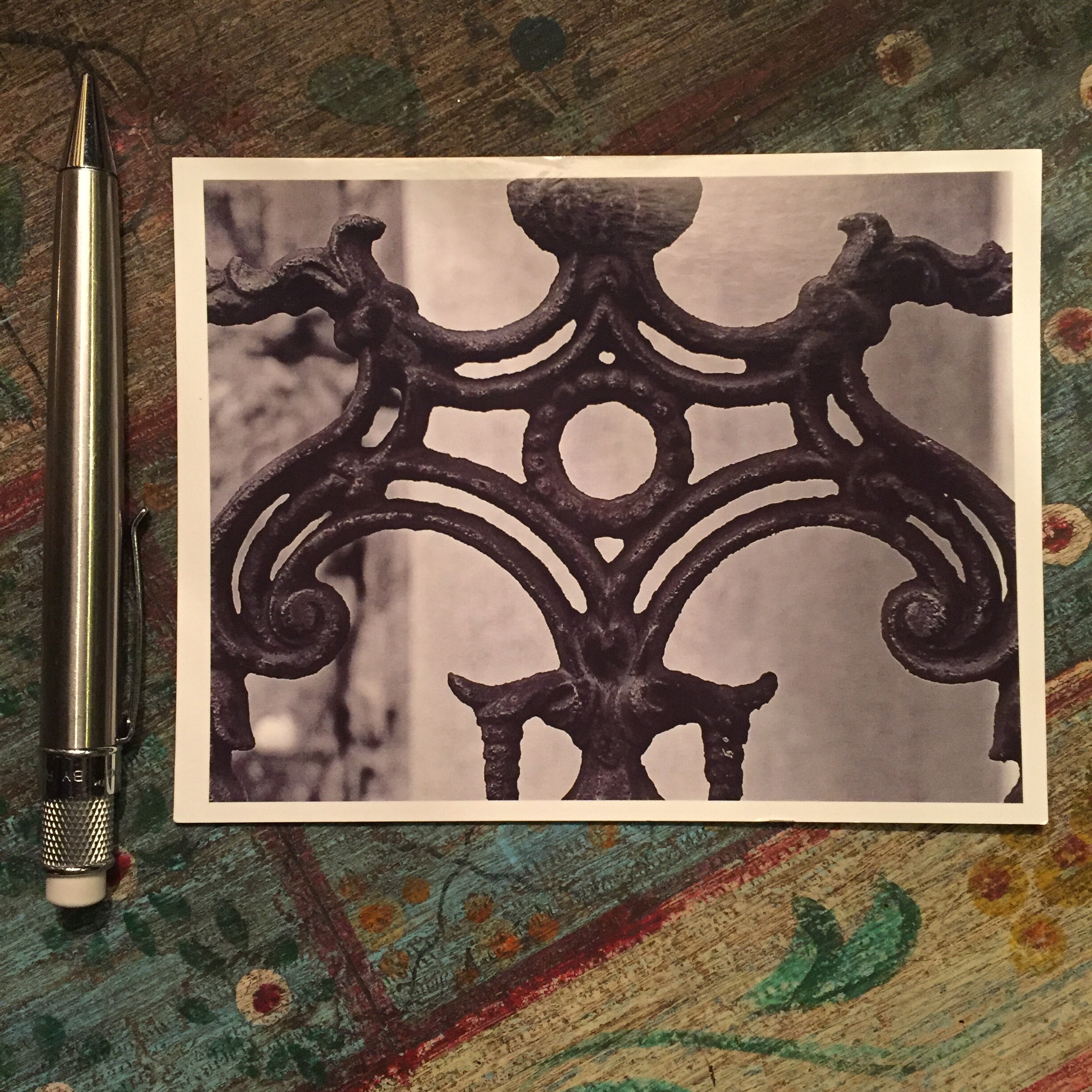 New Orleans Ironwork Postcards