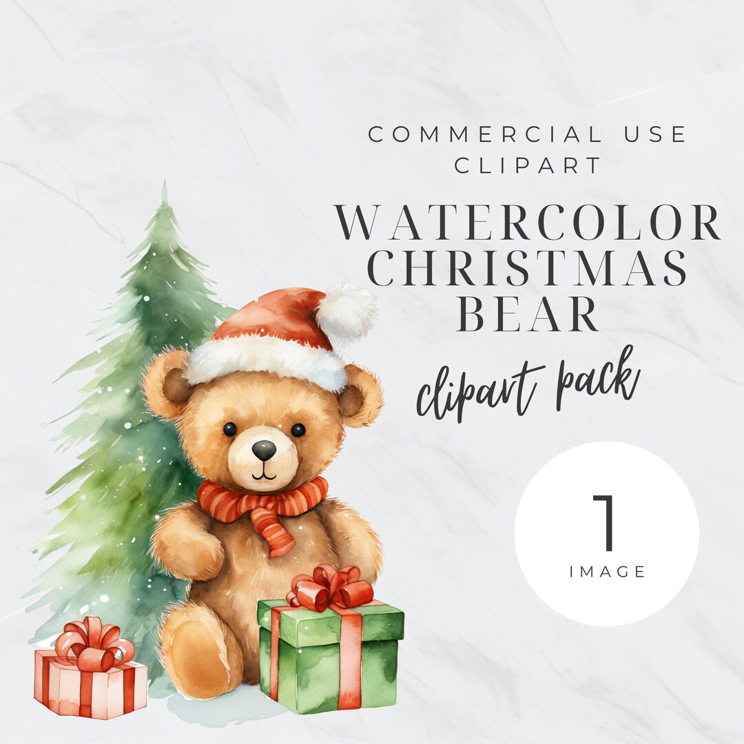 Christmas Teddy Bear Clipart, Christmas Tree, Christmas Teddy Bear Png ...