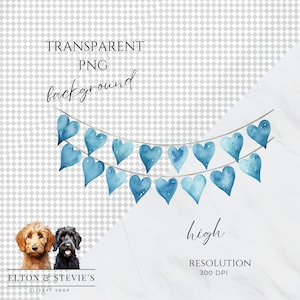 Watercolor Bunting Flag Clip Art, Bunting Banner Clip Art, Party Flags ...