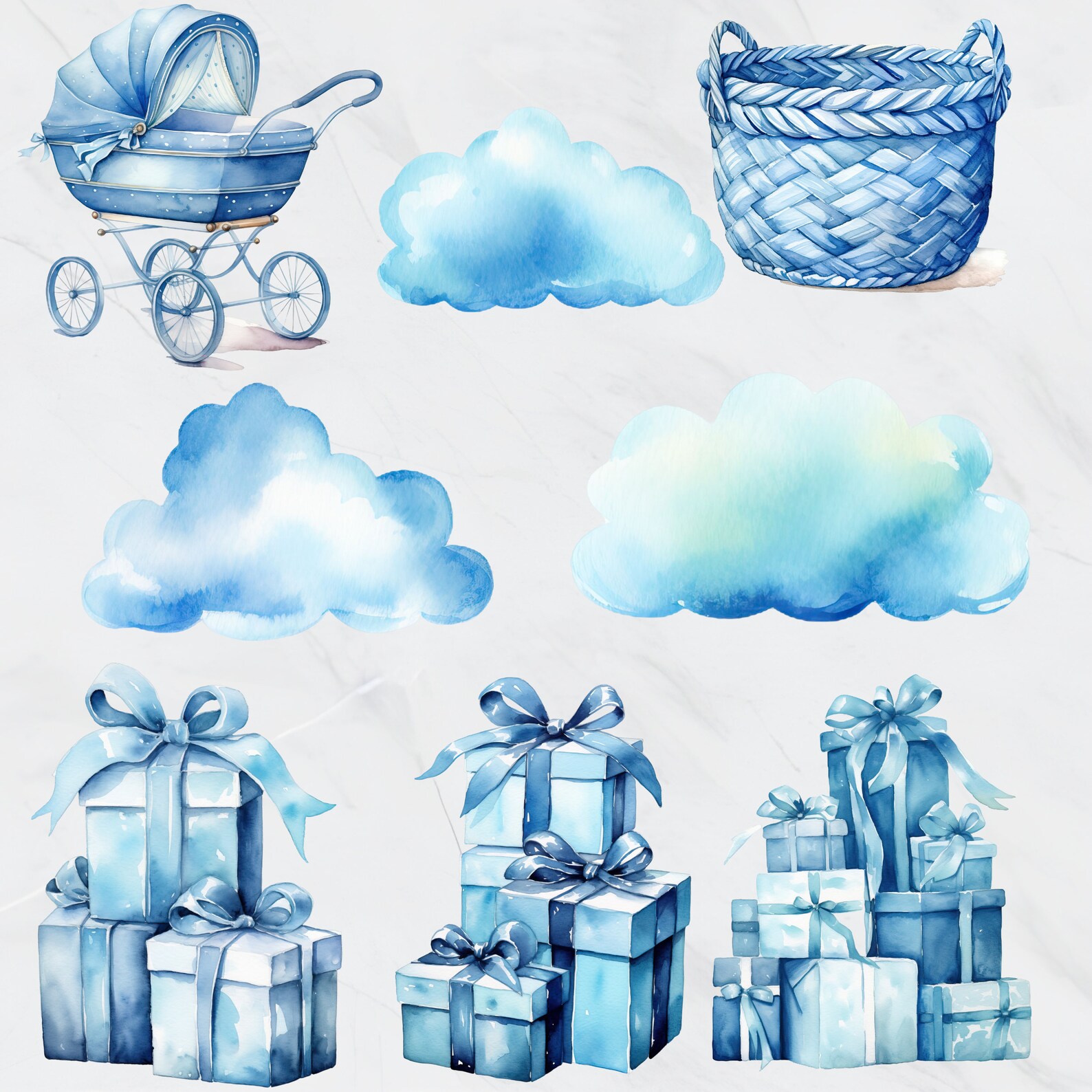 Clipart Its a Boy, Boy Teddy Bear Clipart, Newborn Baby, Nursery ...