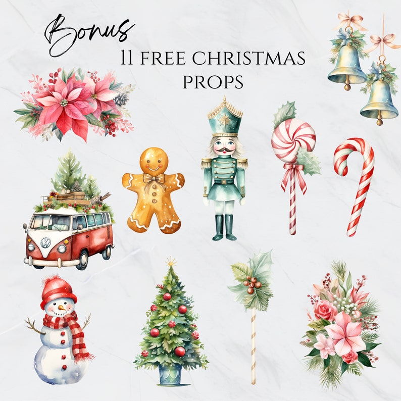 Snowman Family Clipart, Watercolor Christmas Snowman Clipart Commercial ...