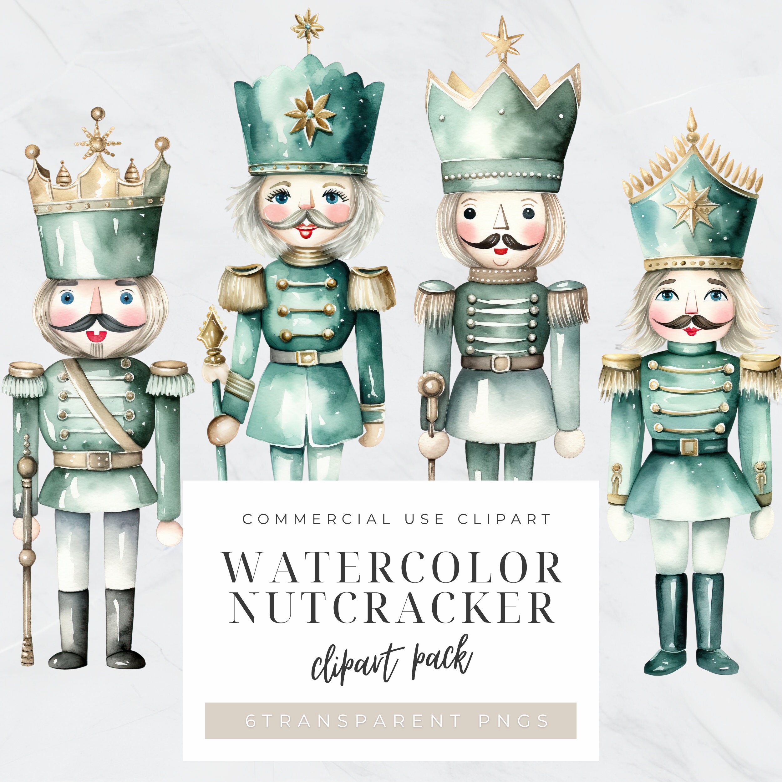 Retro Nutcracker Clipart Nutcracker Ballet Clipart - Etsy