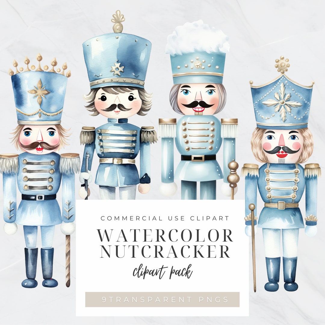 Retro Nutcracker Clipart, Nutcracker Ballet Clipart, Christmas, Swan ...