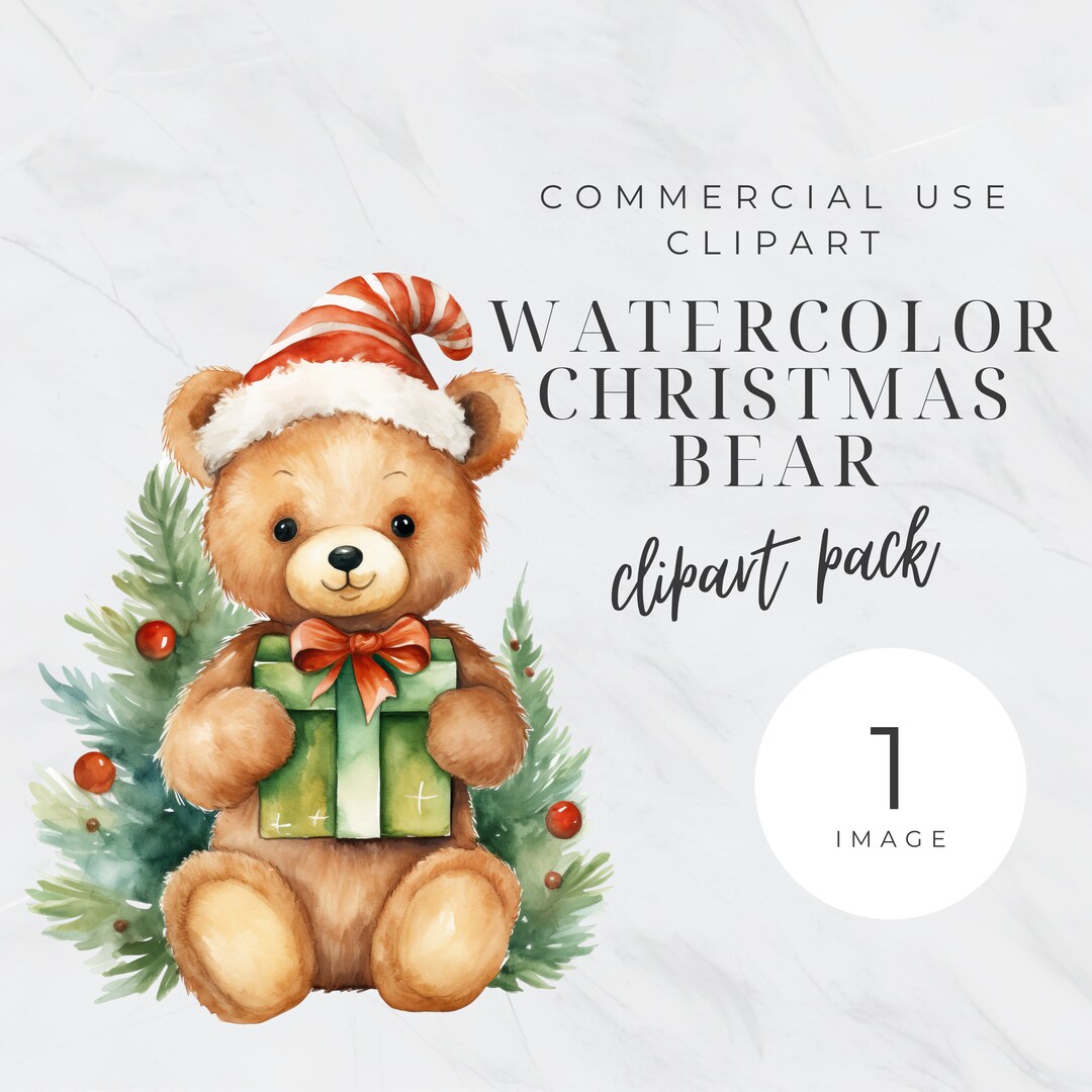 Christmas Teddy Bear Clipart, Christmas Tree, Christmas Teddy Bear Png ...