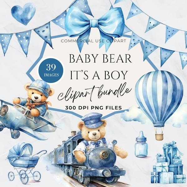 Baby Boy Clipart - Etsy