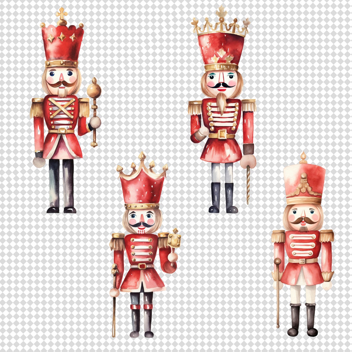 Retro Nutcracker Clipart Nutcracker Ballet Clipart - Etsy