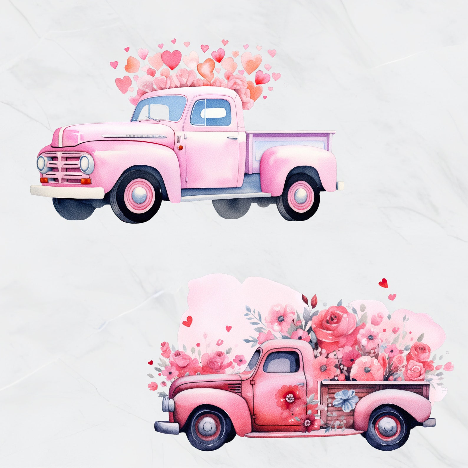 Valentines Truck Svg, Valentines Truck Digital File, Valentines Day ...
