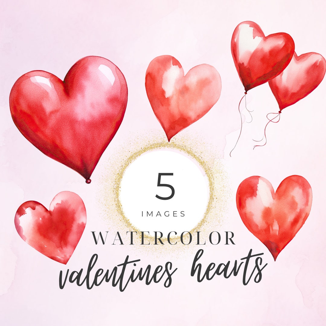 Valentines Heart Balloon Clipart, Candy Hearts, Anatomical Heart ...