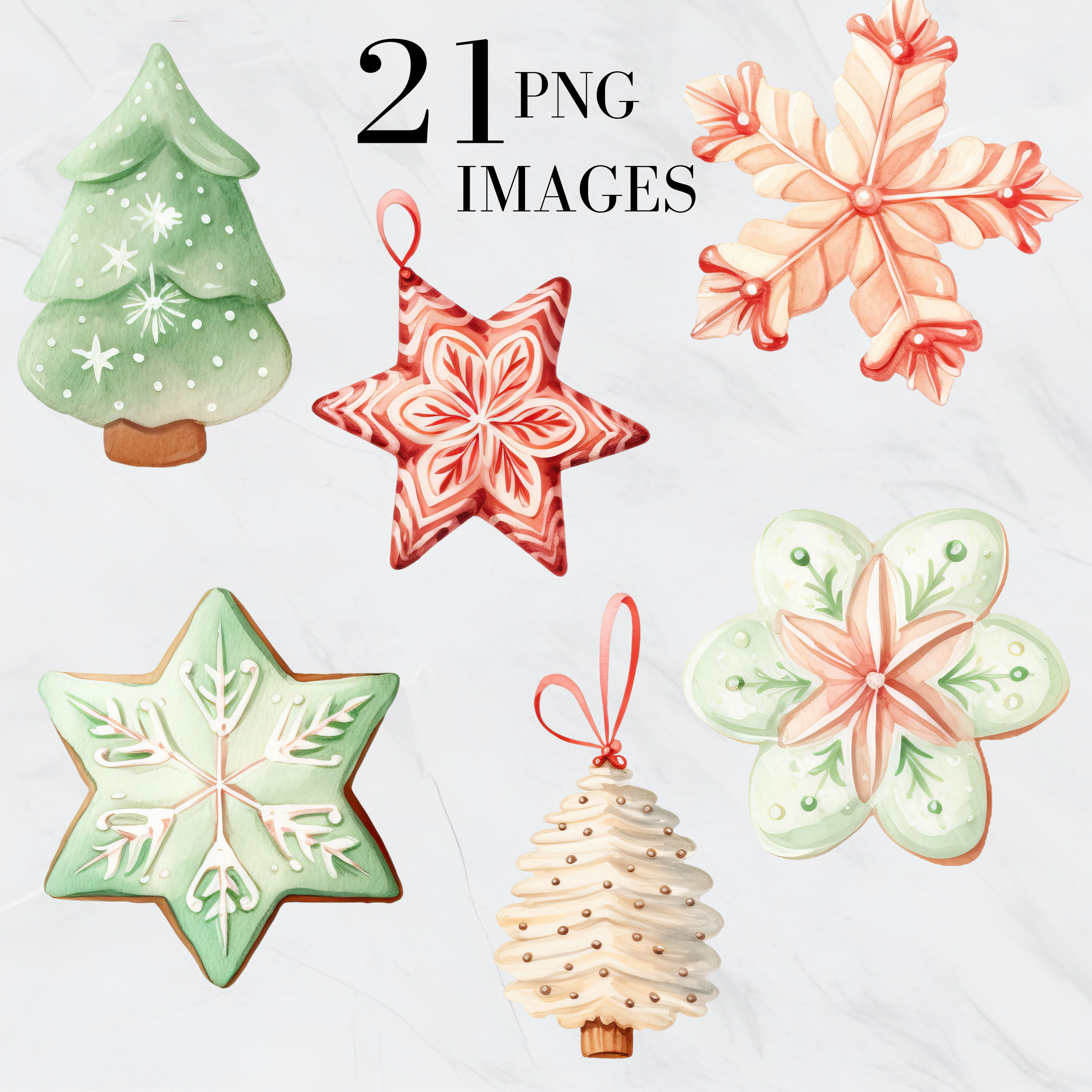 Christmas Sugar Cookie Clipart, Christmas Cookie PNG, Gingerbread ...