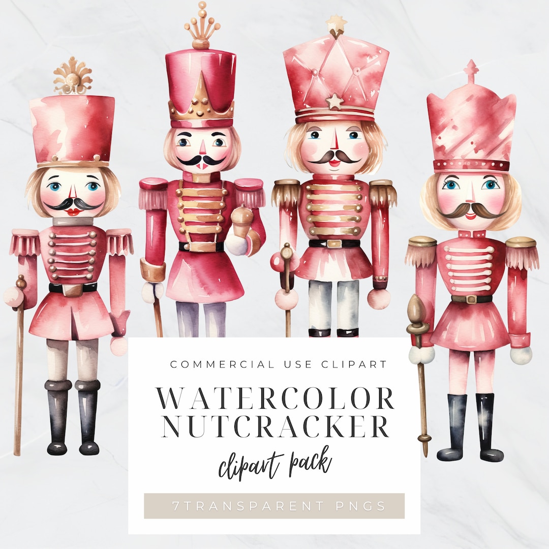 Retro Nutcracker Clipart, Nutcracker Ballet Clipart, Christmas, Swan ...