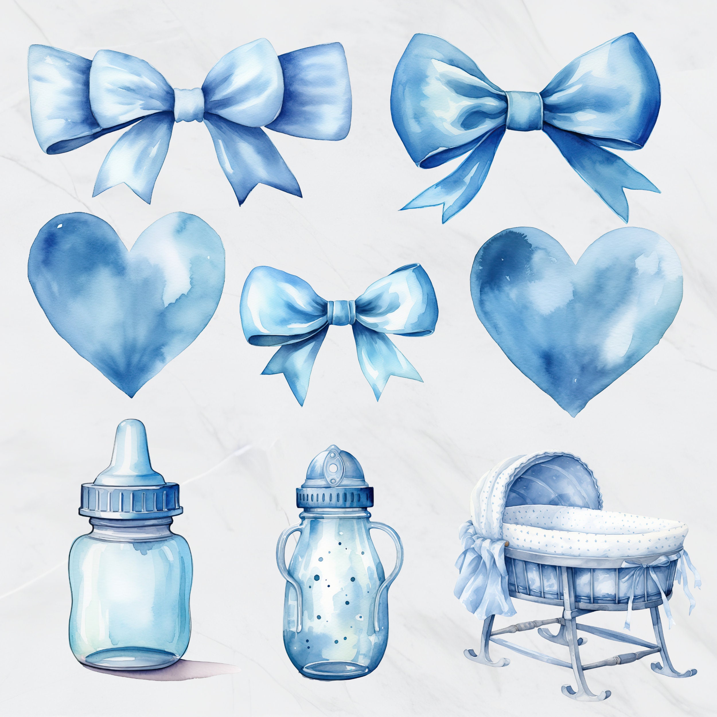 Clipart Its a Boy, Boy Teddy Bear Clipart, Newborn Baby, Nursery ...