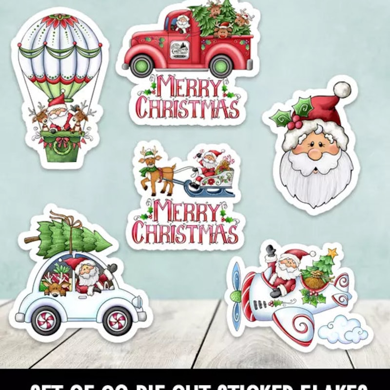 Christmas Labels 2024 - Etsy