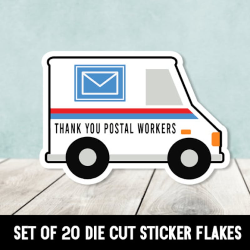 Mail Truck Svg - Etsy