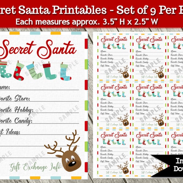 Secret Santa Gift - Etsy