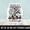 Cute Snarky Animals Set Die Cut Stickers - Set of 20 - Etsy