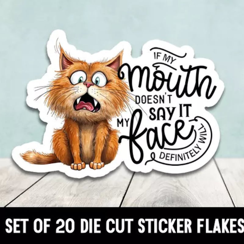 Snarky Stickers - Etsy