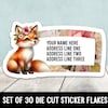 Cute Snarky Animals Set Die Cut Stickers Set of 20 - Etsy