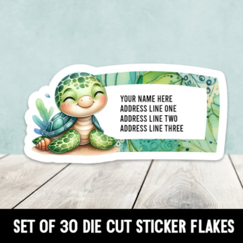 Return Labels Turtle - Etsy