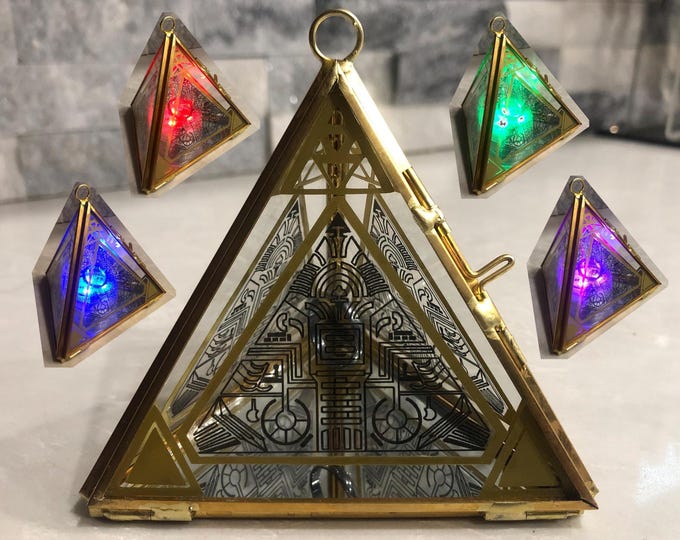 METAL Sith HOLOCRON Ring Box for Engagement Wedding Proposal Star Wars ...