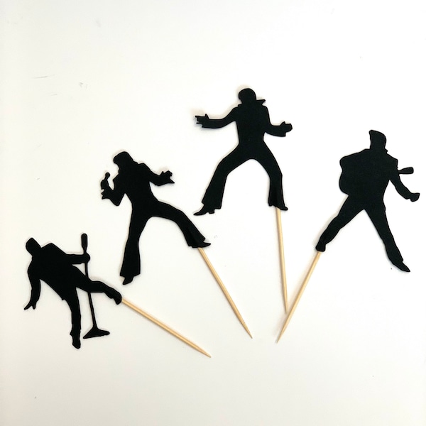 Elvis Cake Topper - Etsy