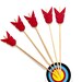 24 Pieces Red Arrow on Sticks Birthdays, Party Decor, Weddings, Baby ...