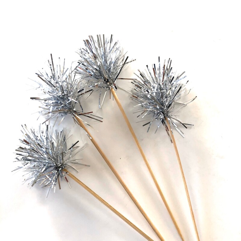 Tinsel Drink Stirrer - Etsy