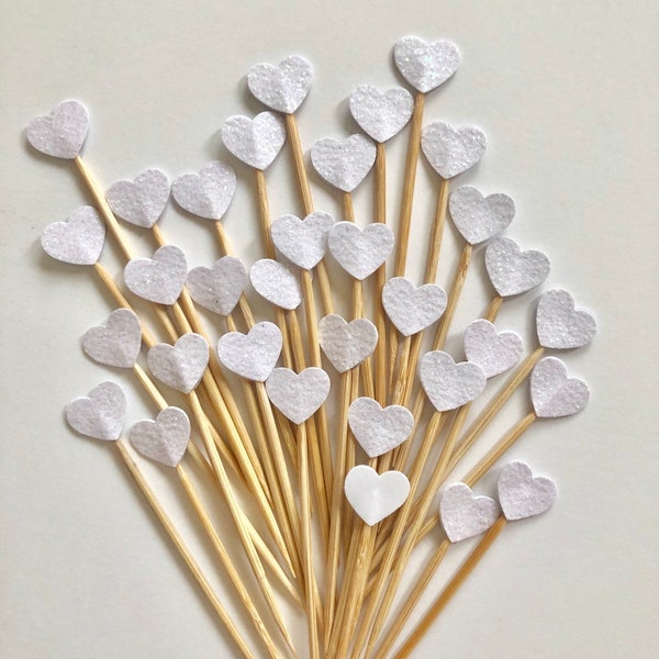 Heart Cupcake Topper - Etsy