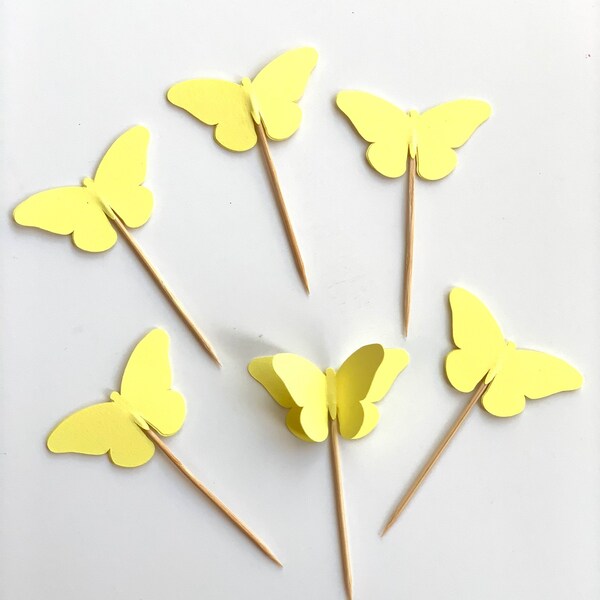 Butterfly Toppers - Etsy