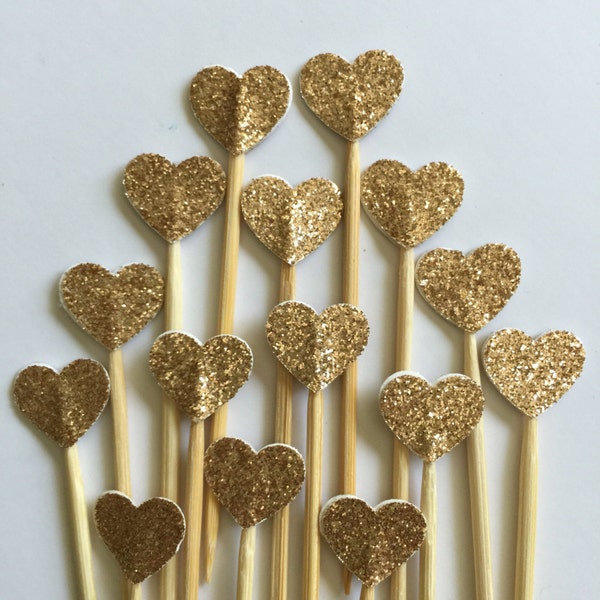 Heart Cupcake Topper - Etsy