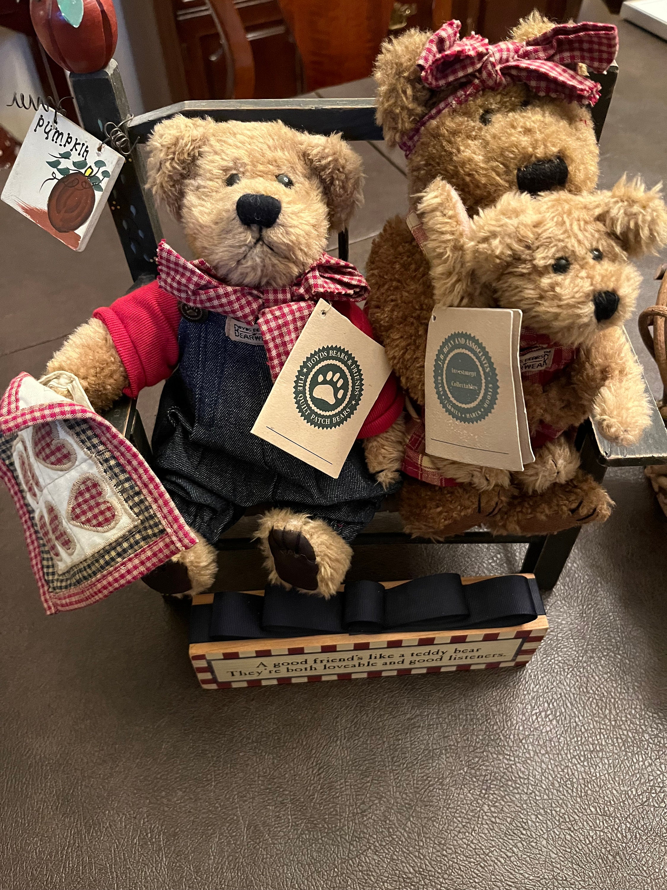 Boyds Bears Vintage Collection With Accessories - Etsy