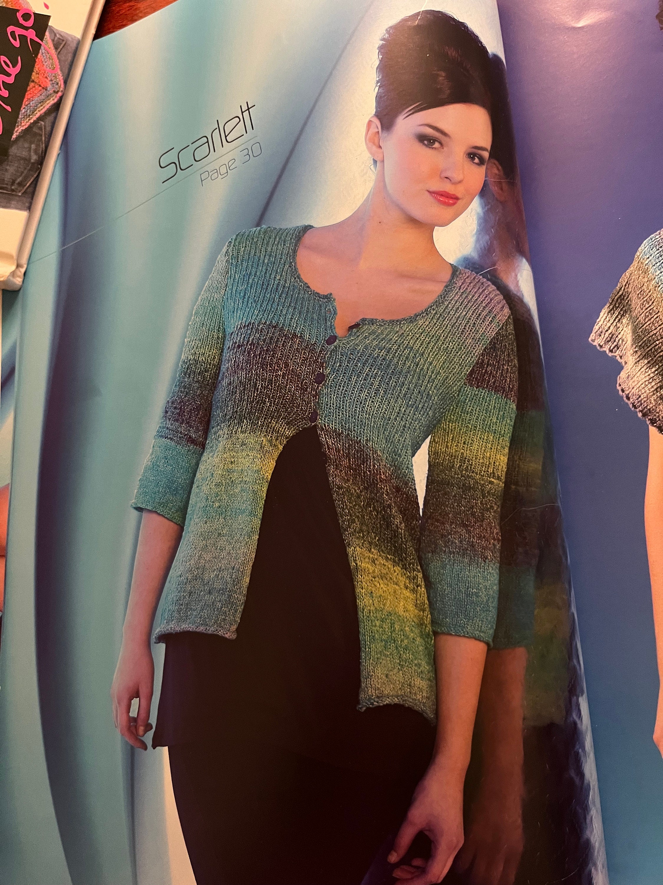 Knitting Patterns Noro Joy by Jane Ellison gorgeous Patterns - Etsy