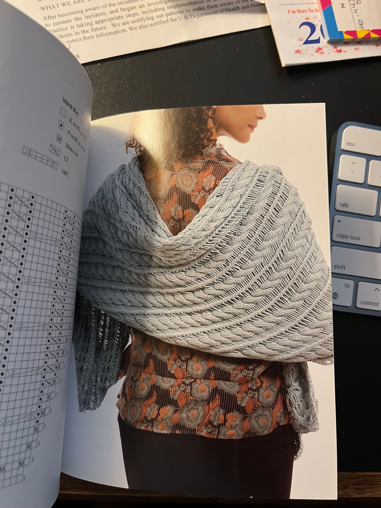 Vogue Knitting Shawls on the Go Hard Cover Pattern Book - Etsy
